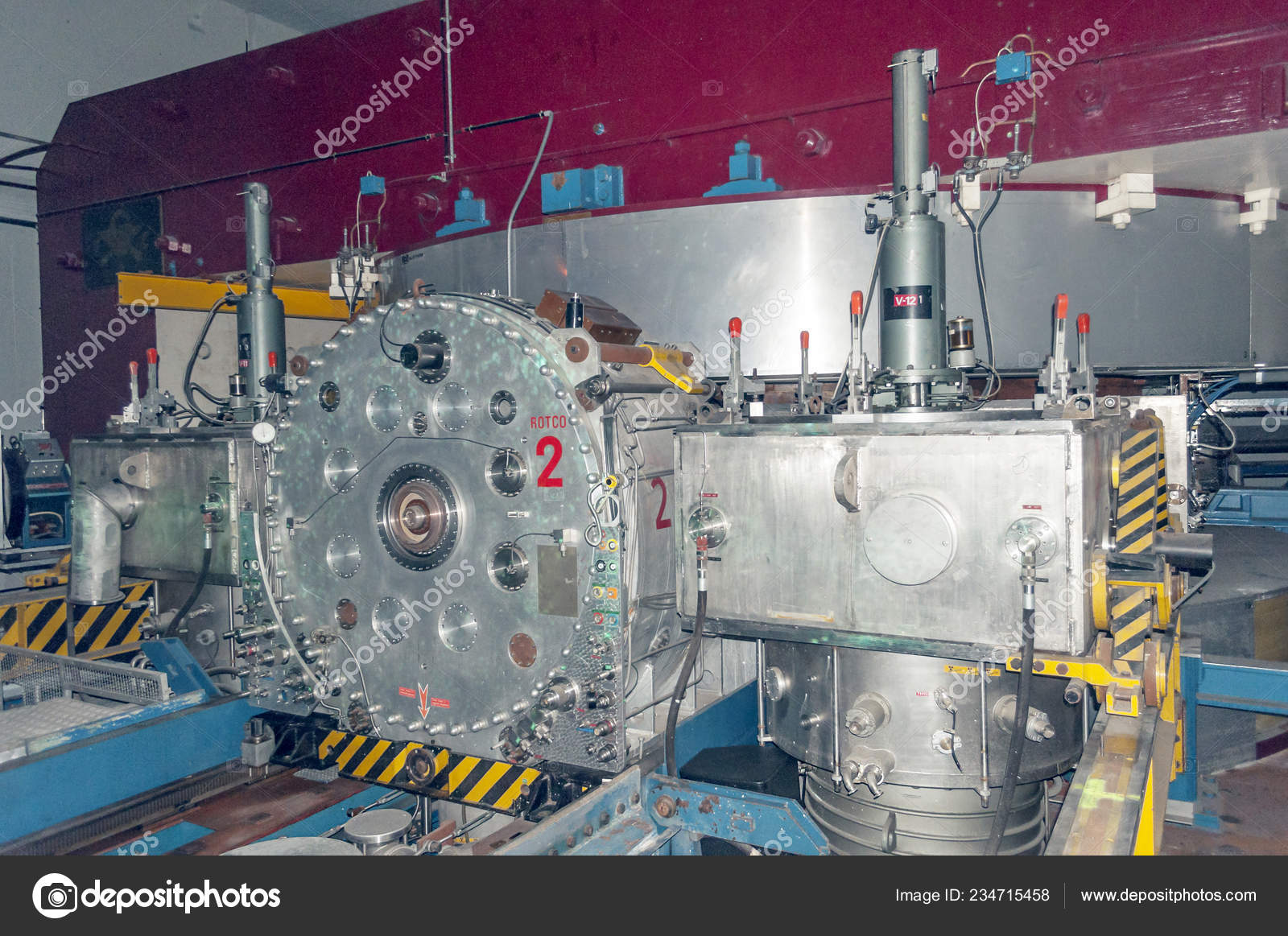 Geneva Switzerland September 2014 Components Cern Particle Accelerator ...