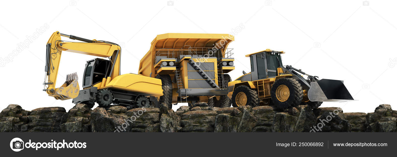 Vehicle Construction Sunset Rendering — Stock Photo © lchumpitaz #250066892