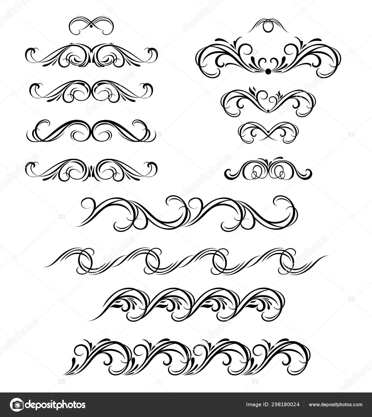 Vintage Swirl Header