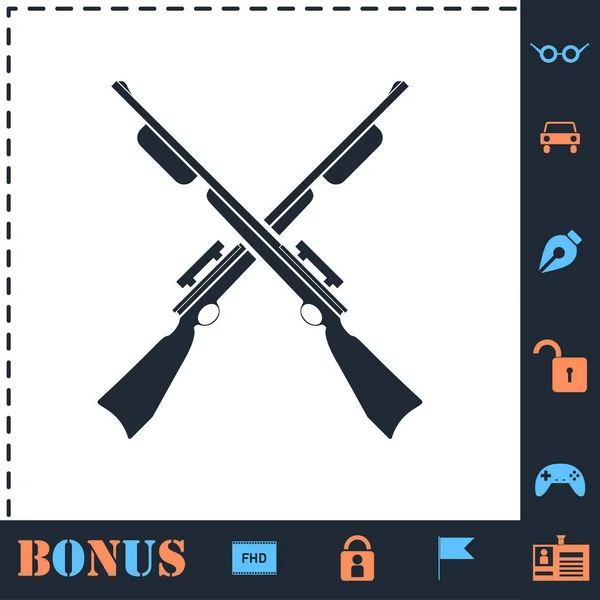 142 Crossed hunting rifles Vector Images, Crossed hunting rifles ...