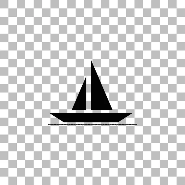 Ikon sketsa perahu layar Vektor Stok, Ilustrasi Ikon sketsa perahu ...