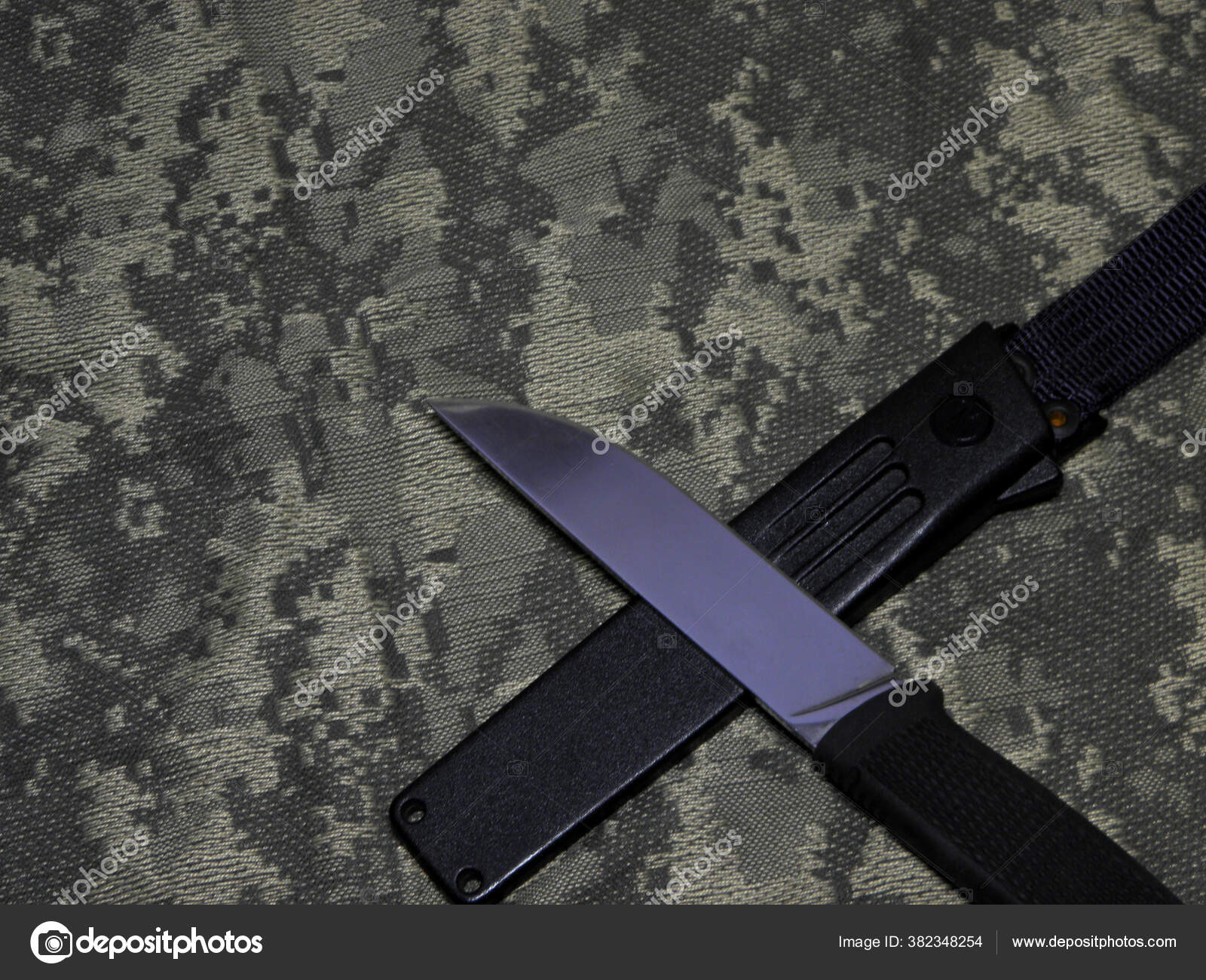 Melee Weapons Men Military Profession — Stock Photo © Volk7502 #382348254