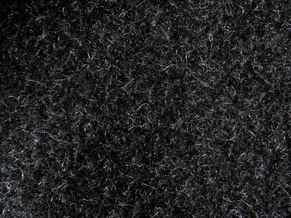 Black natural wool carpet texture background. Texture of dark wool ...