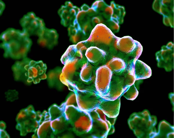 Mumps Virus 3d Model