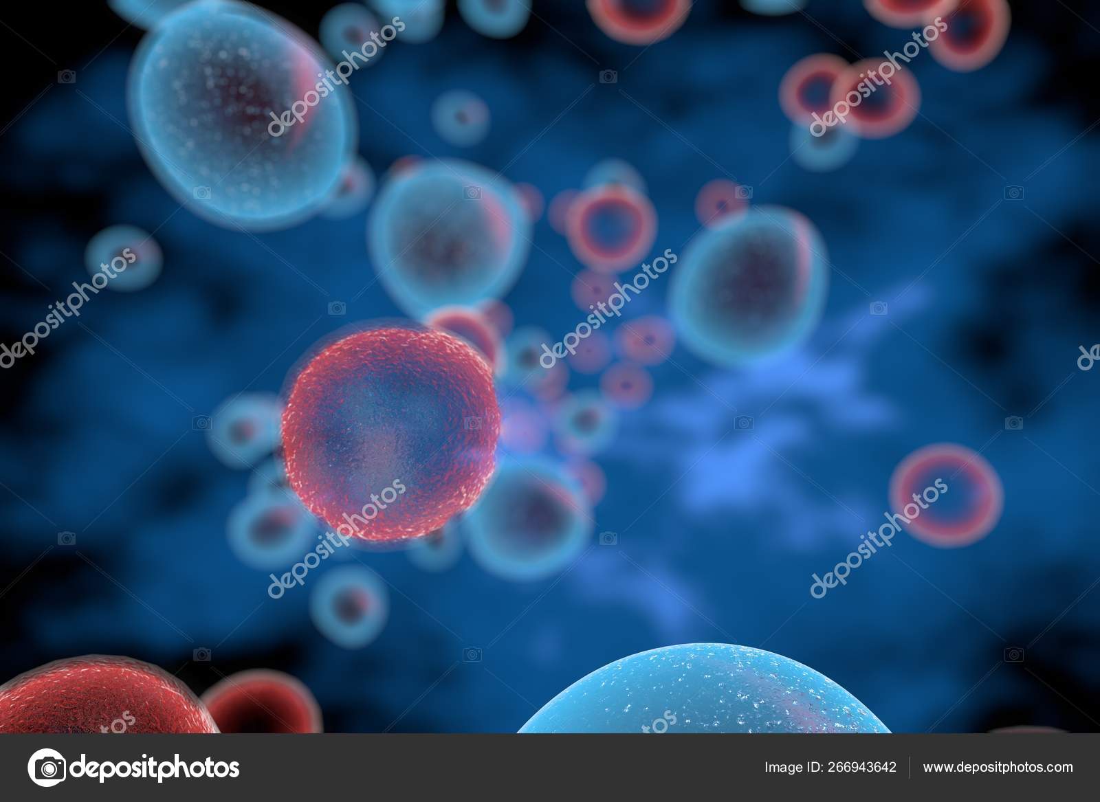 Cells Attacking Cancer Cells Illustration Stock Photo by ©Giovanni ...