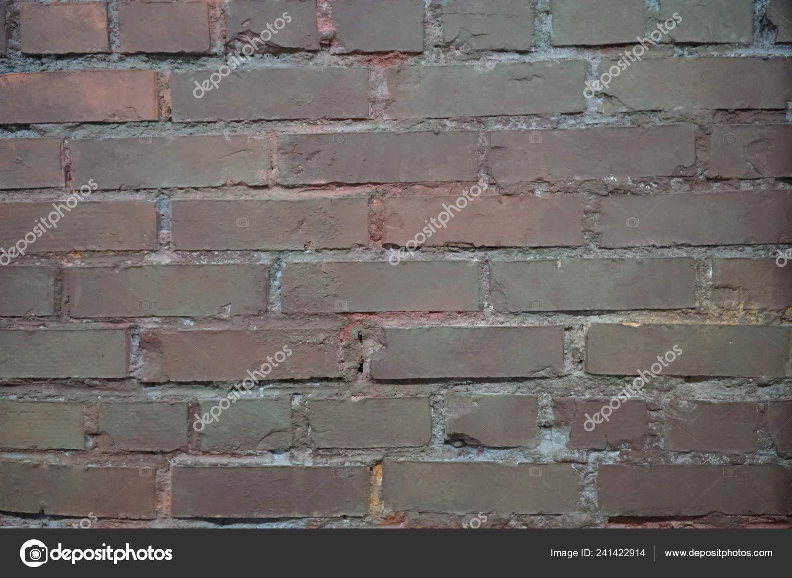 Aged Wall Made Red Bricks Vintage Red Brick Wall Lovely — Stock Photo ...