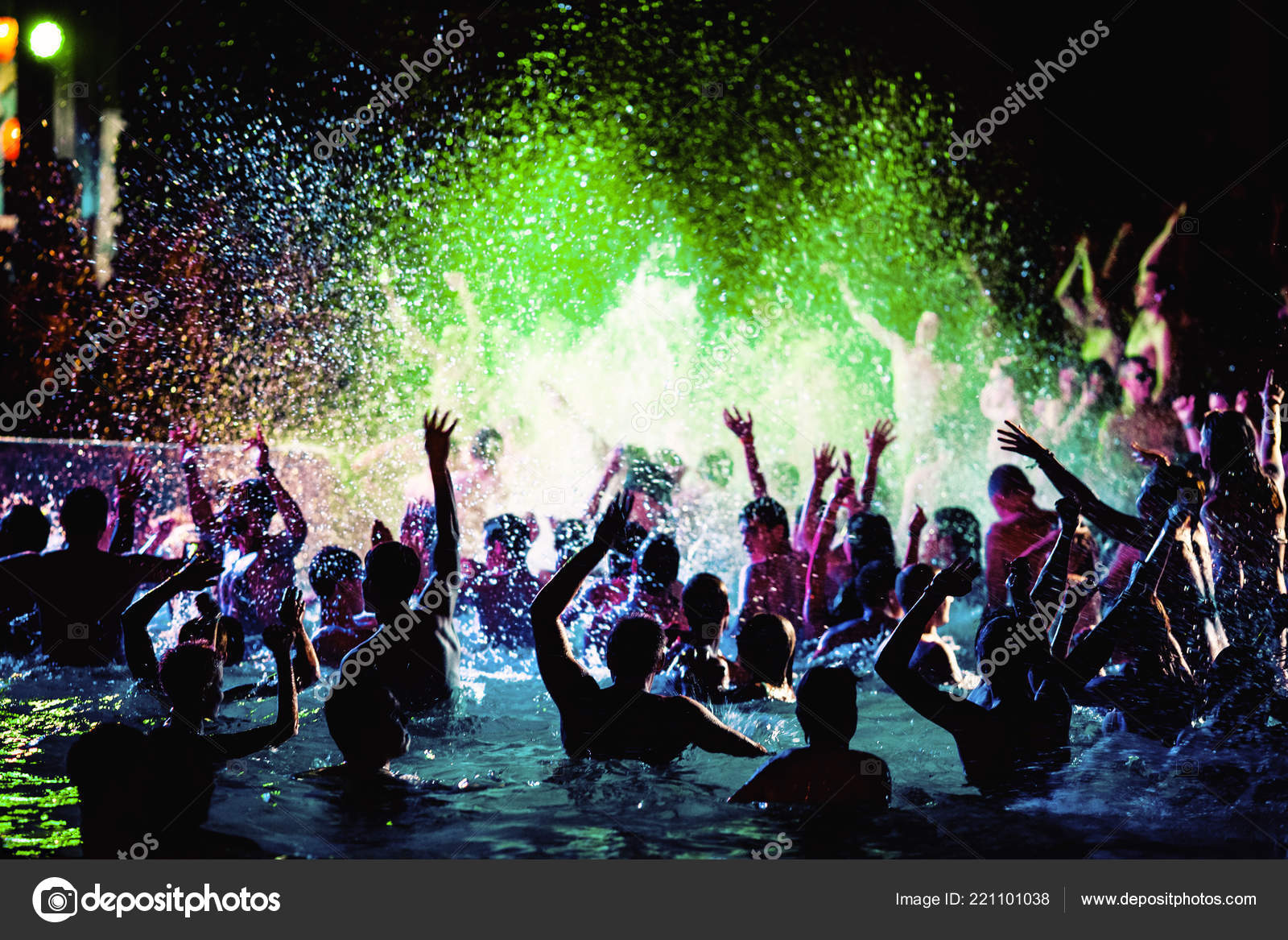 Night Party People Pool – Stock Editorial Photo © MichaelHolin #221101038