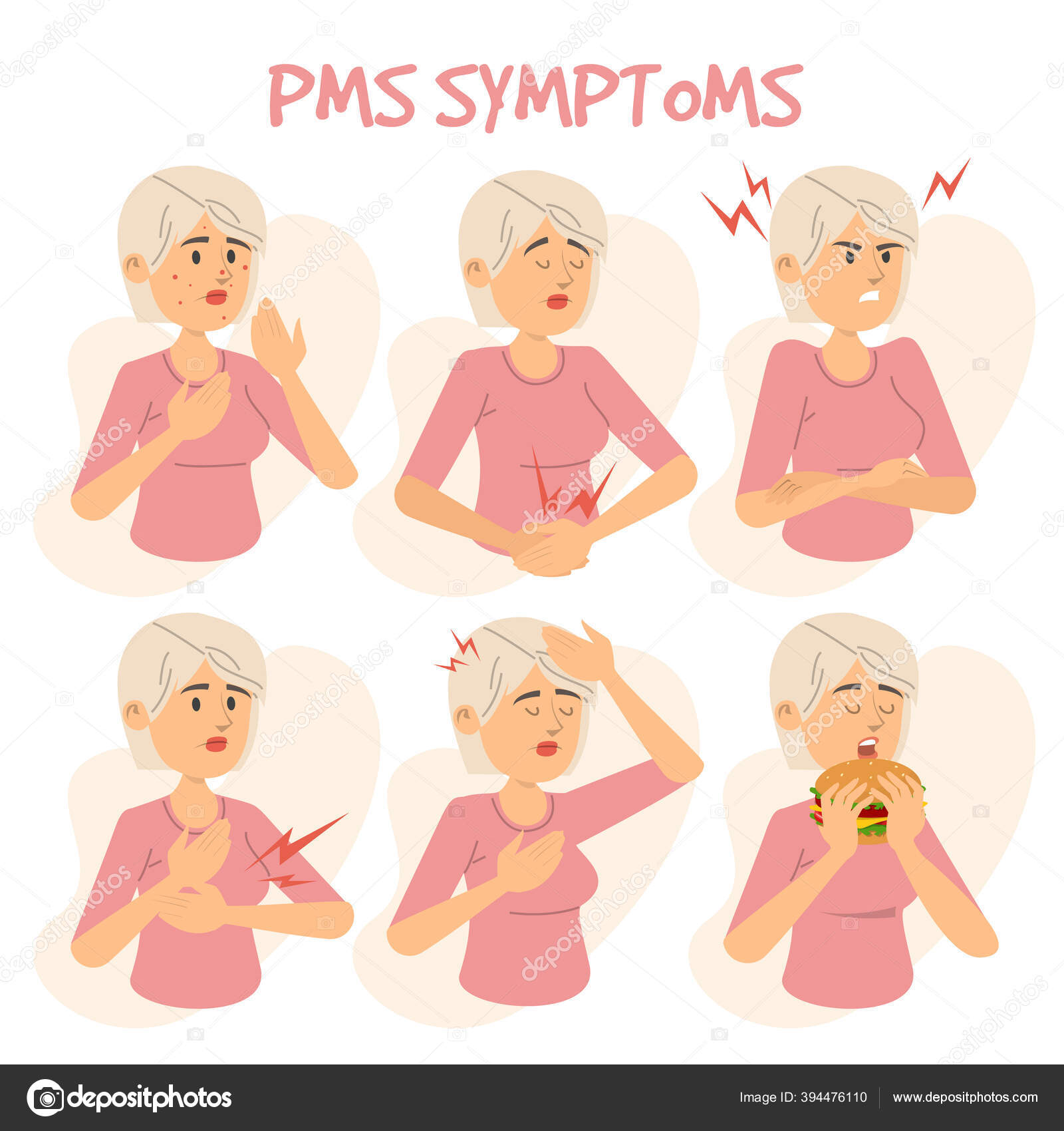 Premenstrual Syndrome Clipart Flowers