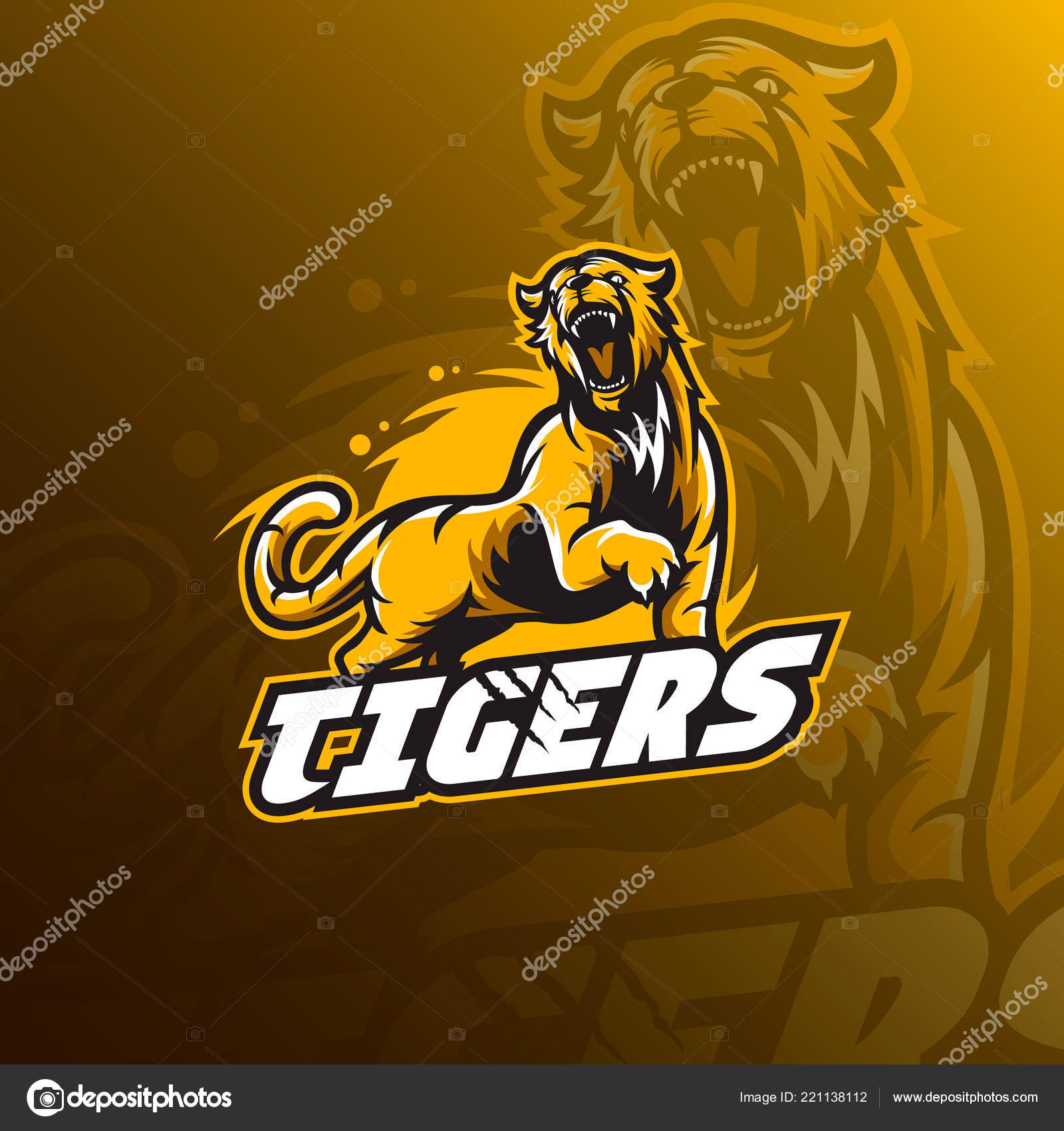 Tiger Mascot Logos