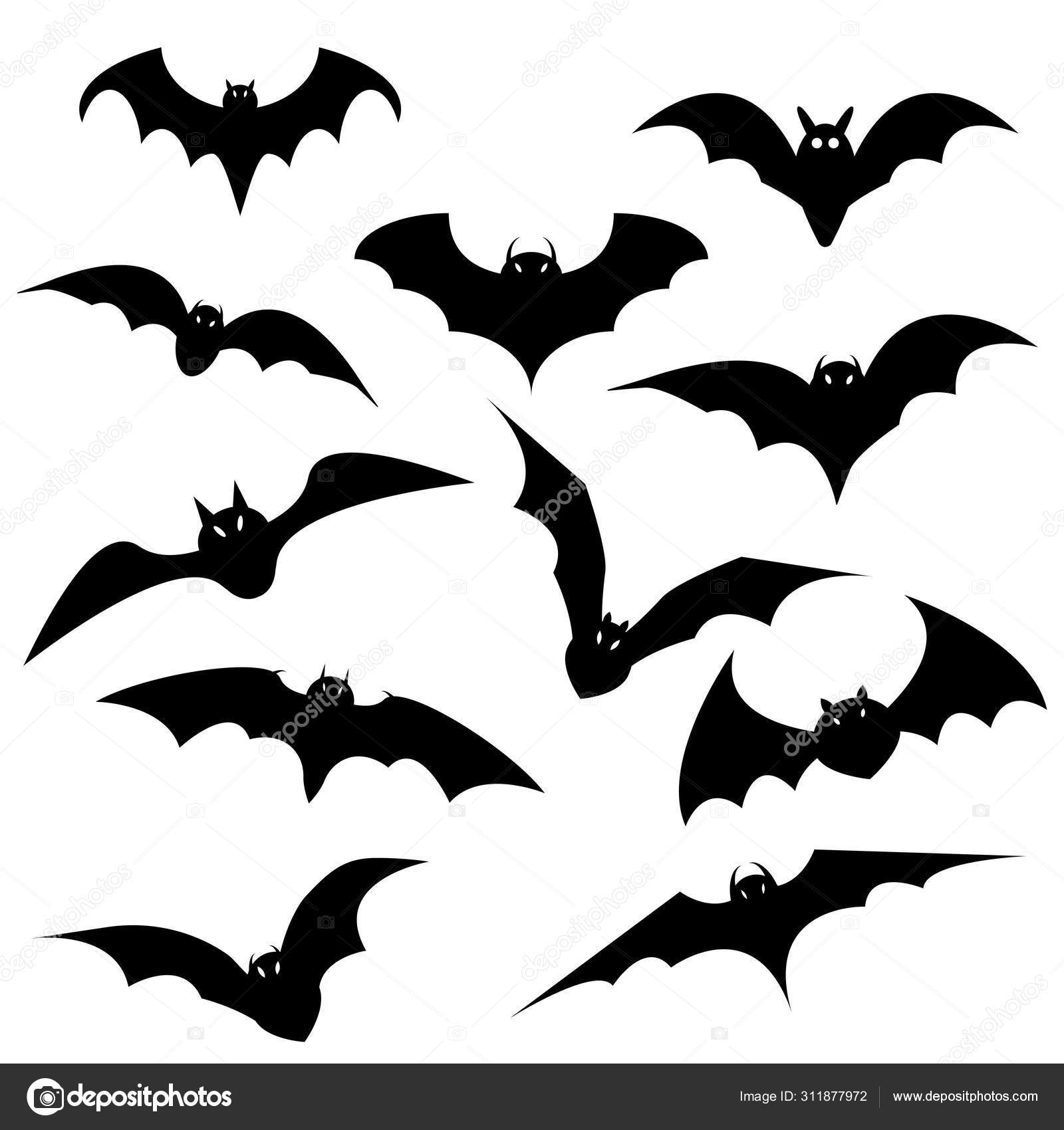 Halloween Bat Icons