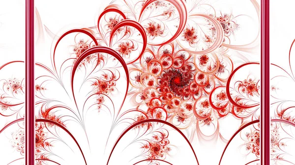 3d abstract computer generated fractal design.Fractal is never-ending ...