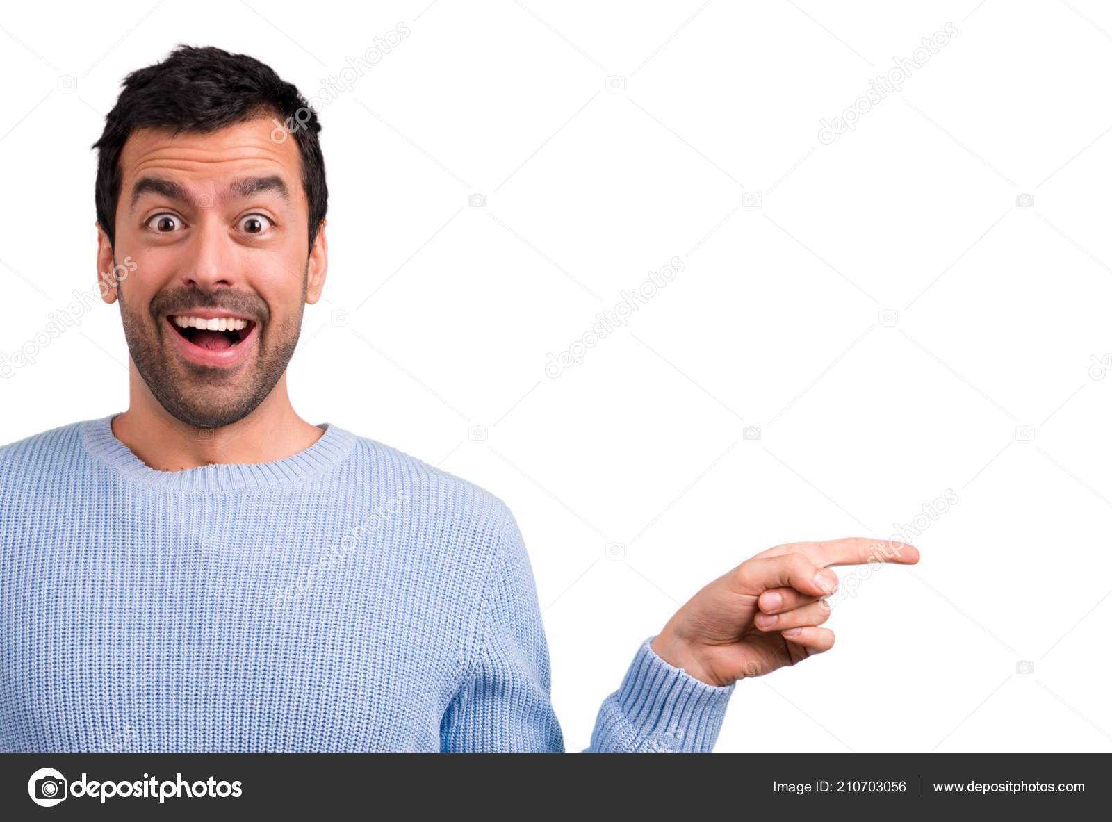 Person Pointing Finger Sideways