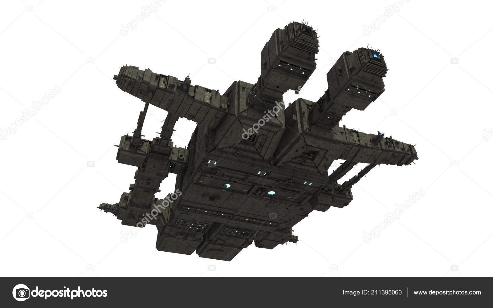 Alien Spaceship Ufo White Background Stock Photo by ©mik38 211395060