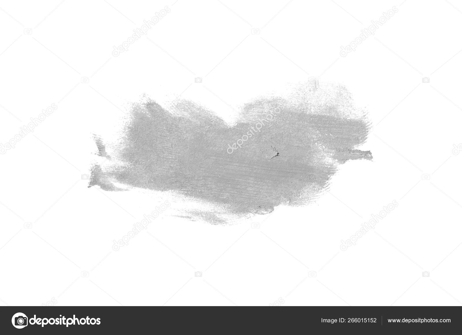 Smear Texture Lipstick Acrylic Paint Isolated White Background Stroke ...