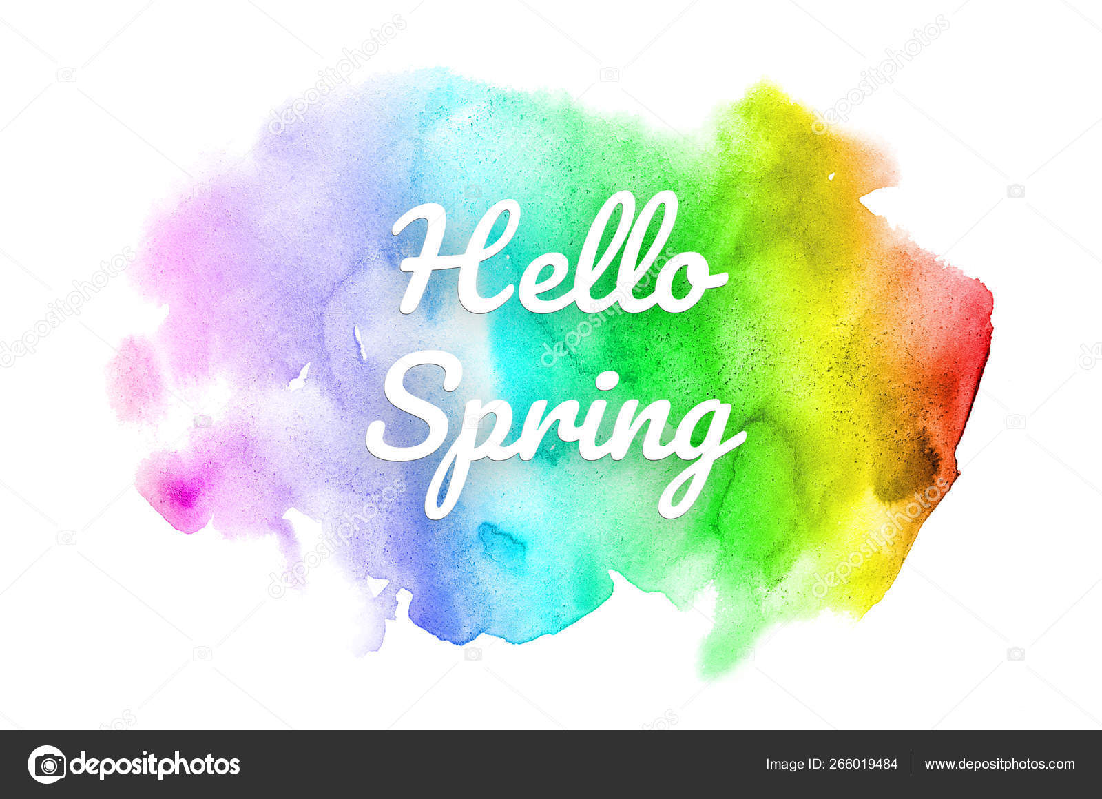 Abstract watercolor background image with a liquid splatter of ...