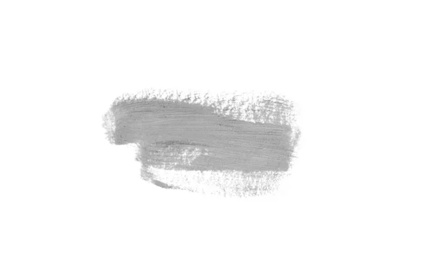 Smear and texture of lipstick or acrylic paint isolated on white ...