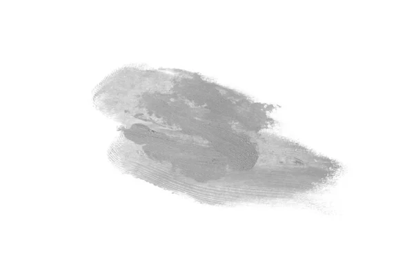 Smear and texture of lipstick or acrylic paint isolated on white ...