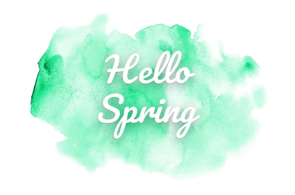 Abstract watercolor background image with a liquid splatter of ...