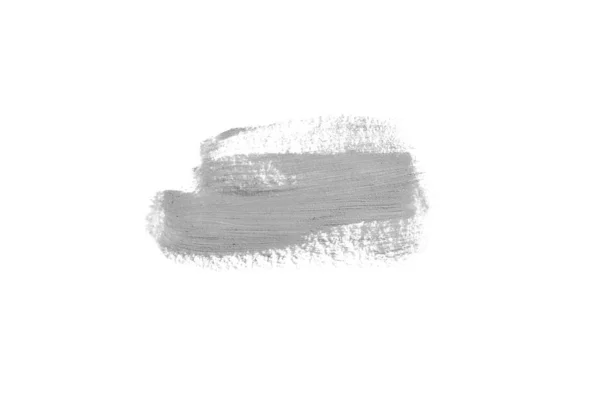 Smear and texture of lipstick or acrylic paint isolated on white ...