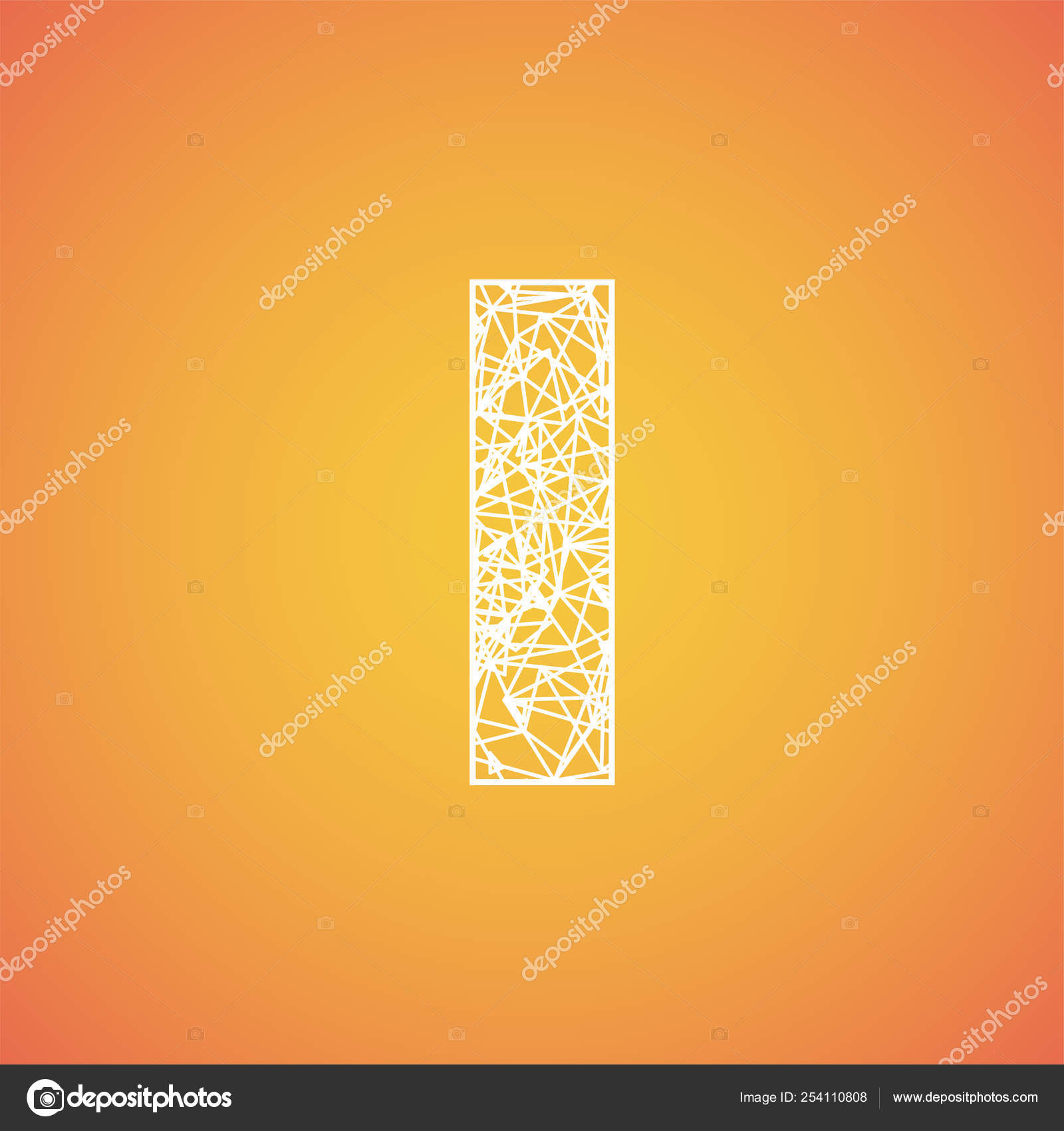Net font from a typeset, vector font Stock Vector by ©Seby87 254110808