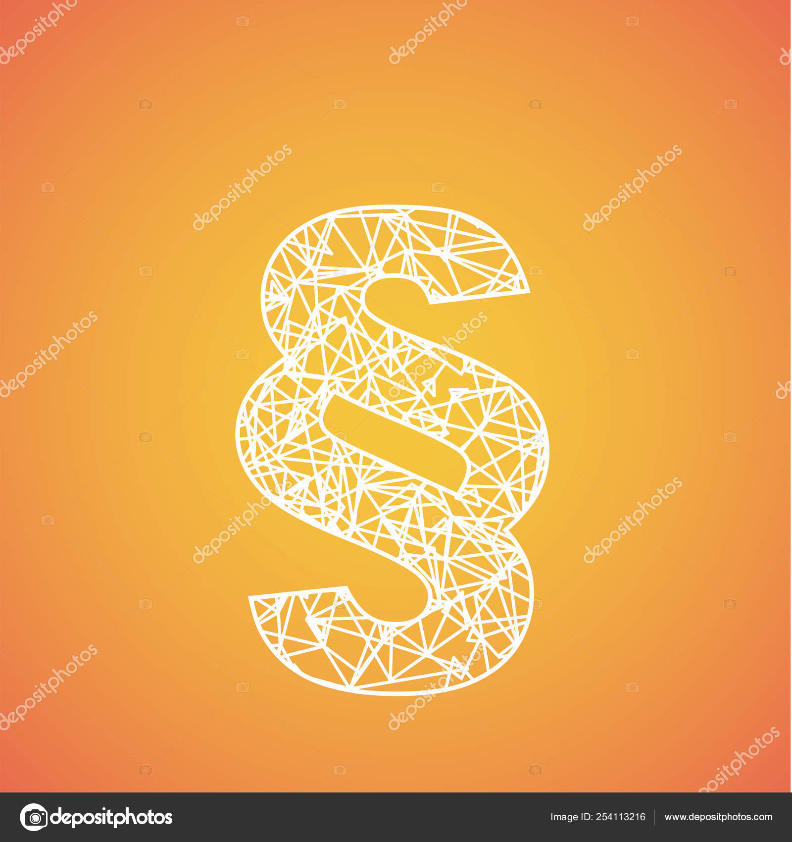 Net font from a typeset, vector font Stock Vector Image by ©Seby87 ...