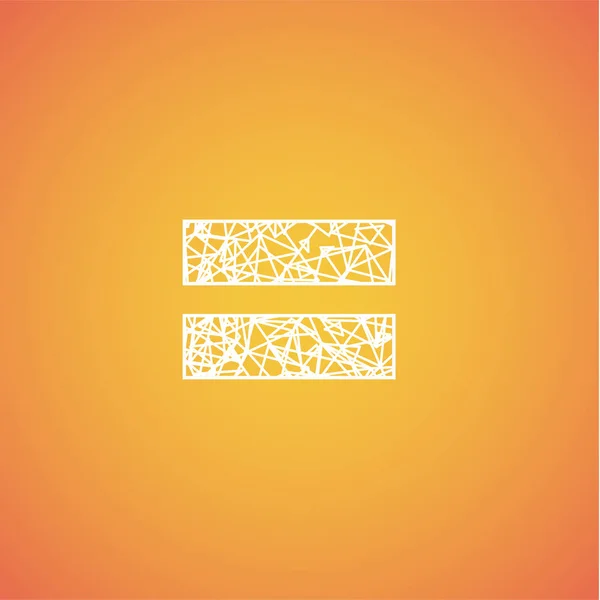 Fuente neta de un tipo de letra, fuente vectorial Vector de stock ...