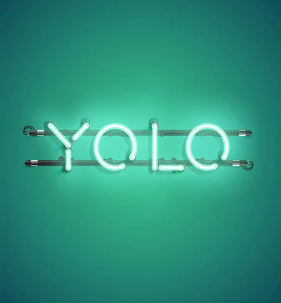 ᐈ Yolo neon sign stock vectors, Royalty Free yolo illustrations ...