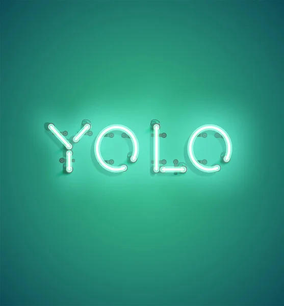 ᐈ Yolo neon sign stock vectors, Royalty Free yolo illustrations ...