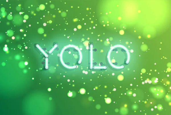 ᐈ Yolo neon sign stock vectors, Royalty Free yolo illustrations ...