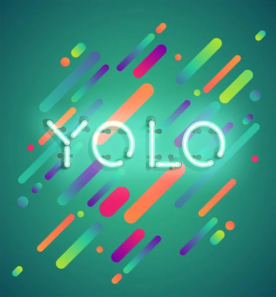 ᐈ Yolo neon sign stock vectors, Royalty Free yolo illustrations ...