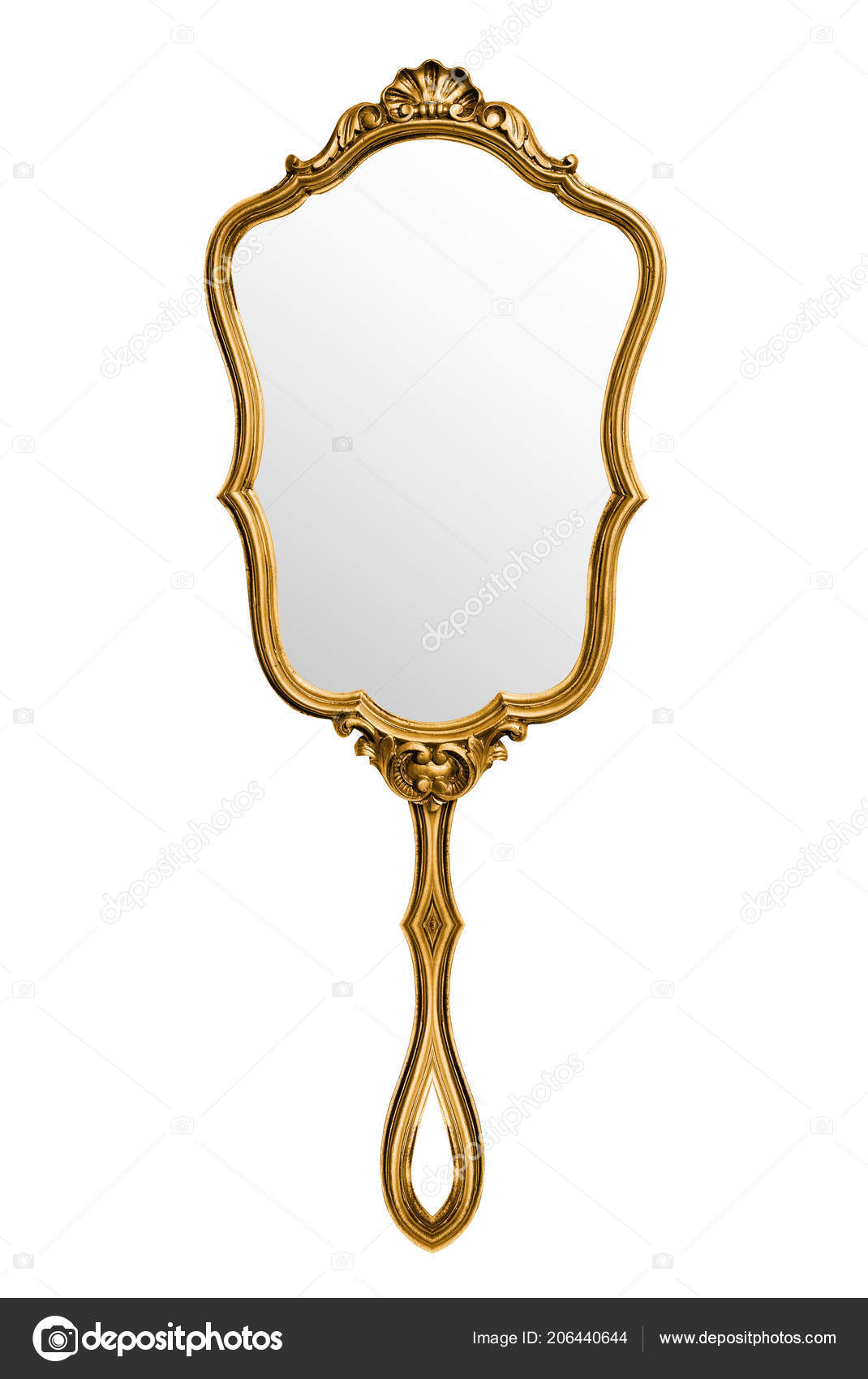 Antique Hand Mirror