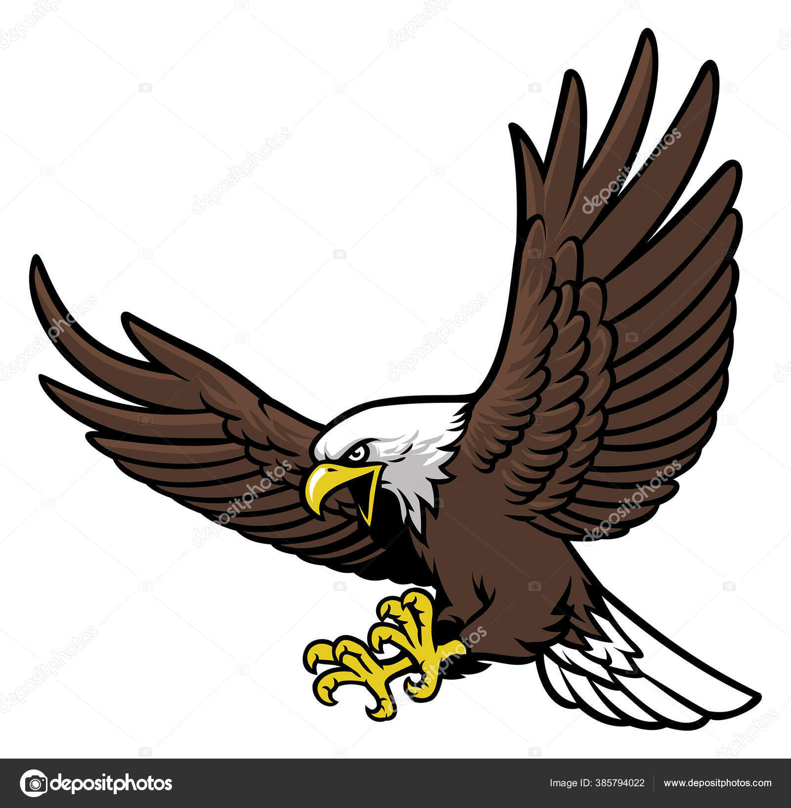 Soaring Eagle Vector