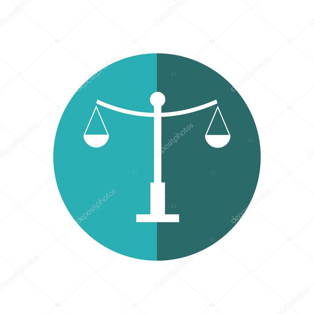 Simplemente icono de peso. Comparar símbolo del logo. Escalas ...