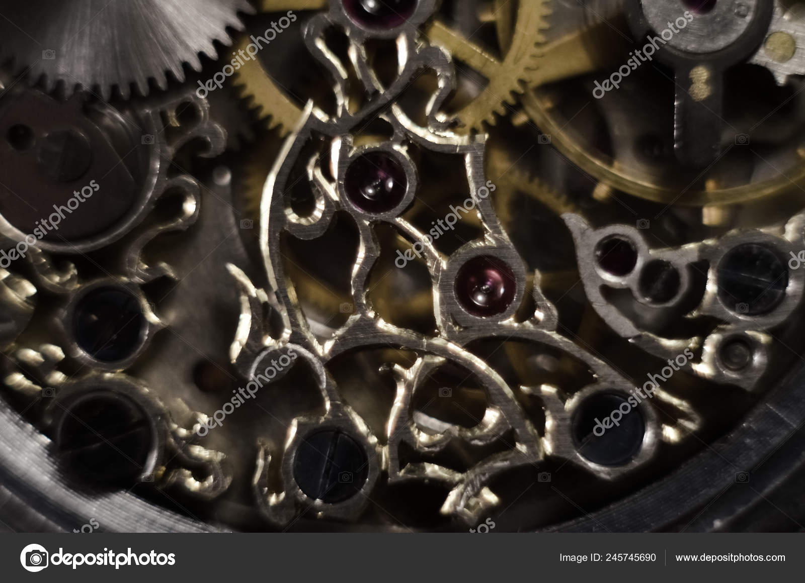 Skeleton Vintage Handmade Antique Mechanical Pocket Watches Clockwork ...