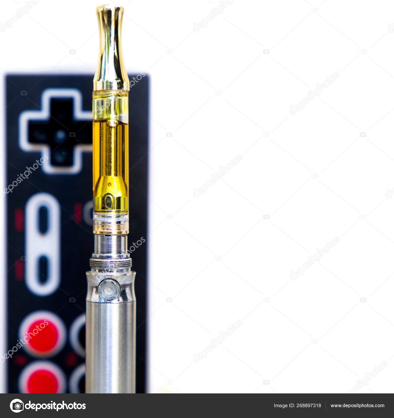 Marijuana Cannabis Electronic Cigarette Vaporizer — Stock Photo ...