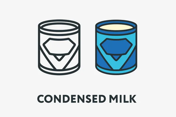 Condensed milk Vector Art Stock Images | Depositphotos