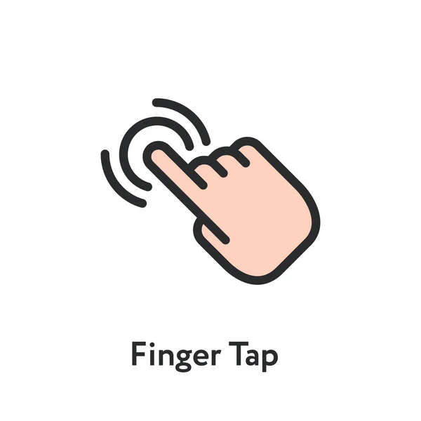 100,000 Finger tap Vector Images | Depositphotos