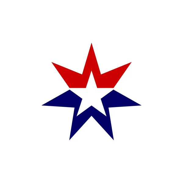 Creative Star Shape Logo White Background Stock Vector by ©soponyono ...