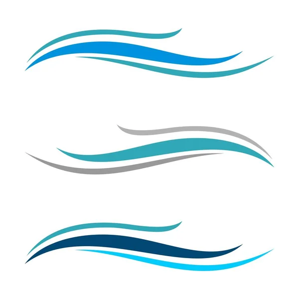 Colorful Abstract Lines Logo Template White Background Stock Vector by ...