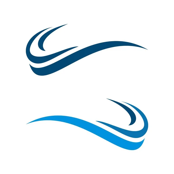 Colorful Abstract Lines Logo Template White Background Stock Vector by ...