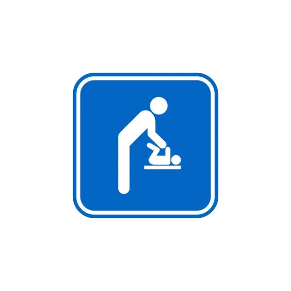 Diaper changing restroom Vector Art Stock Images | Depositphotos