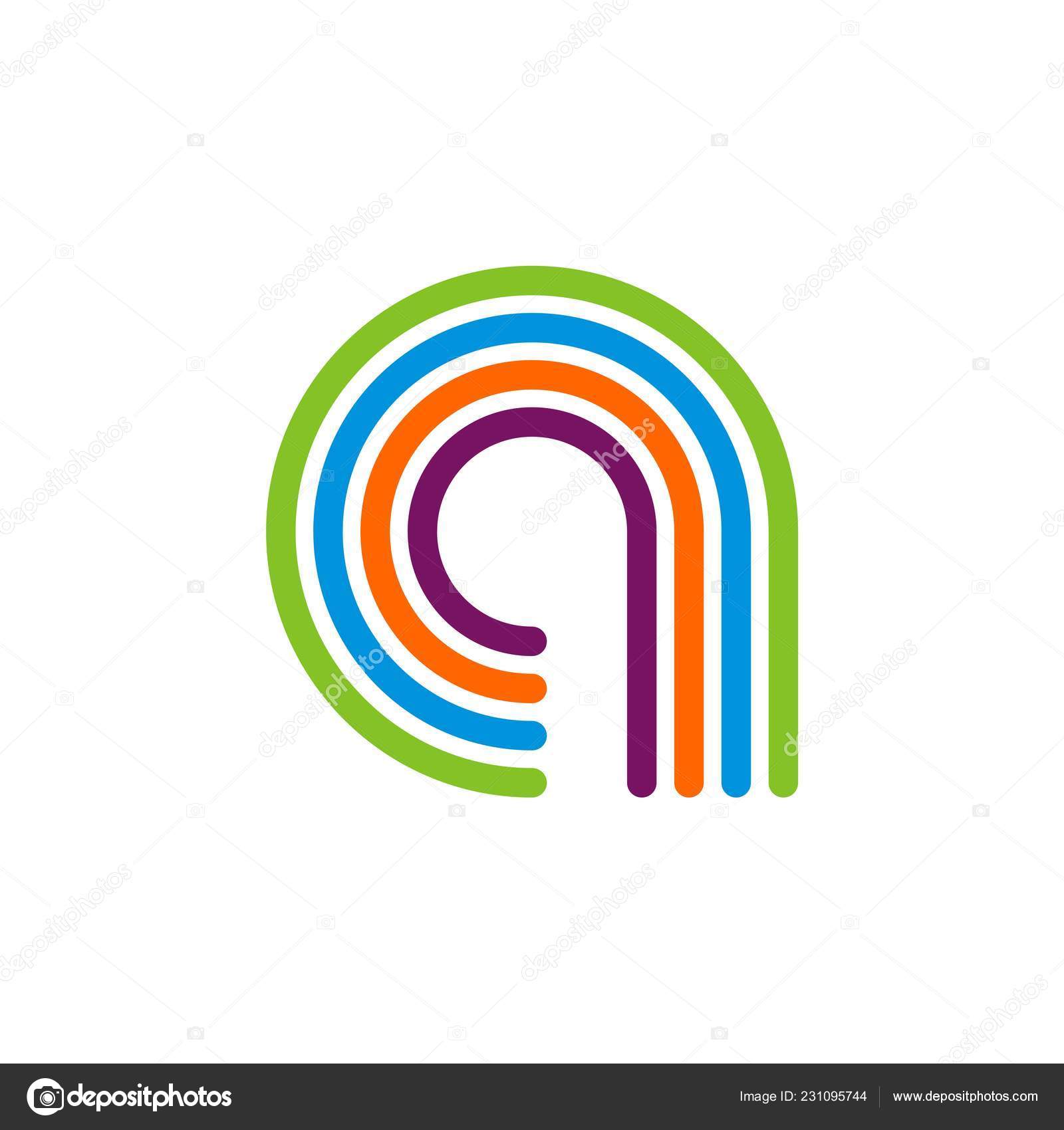 Letter Lines Logo Template Stock Vector Image by ©soponyono #231095744