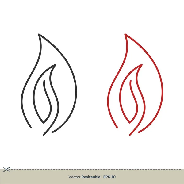 Candle Flame Stencil