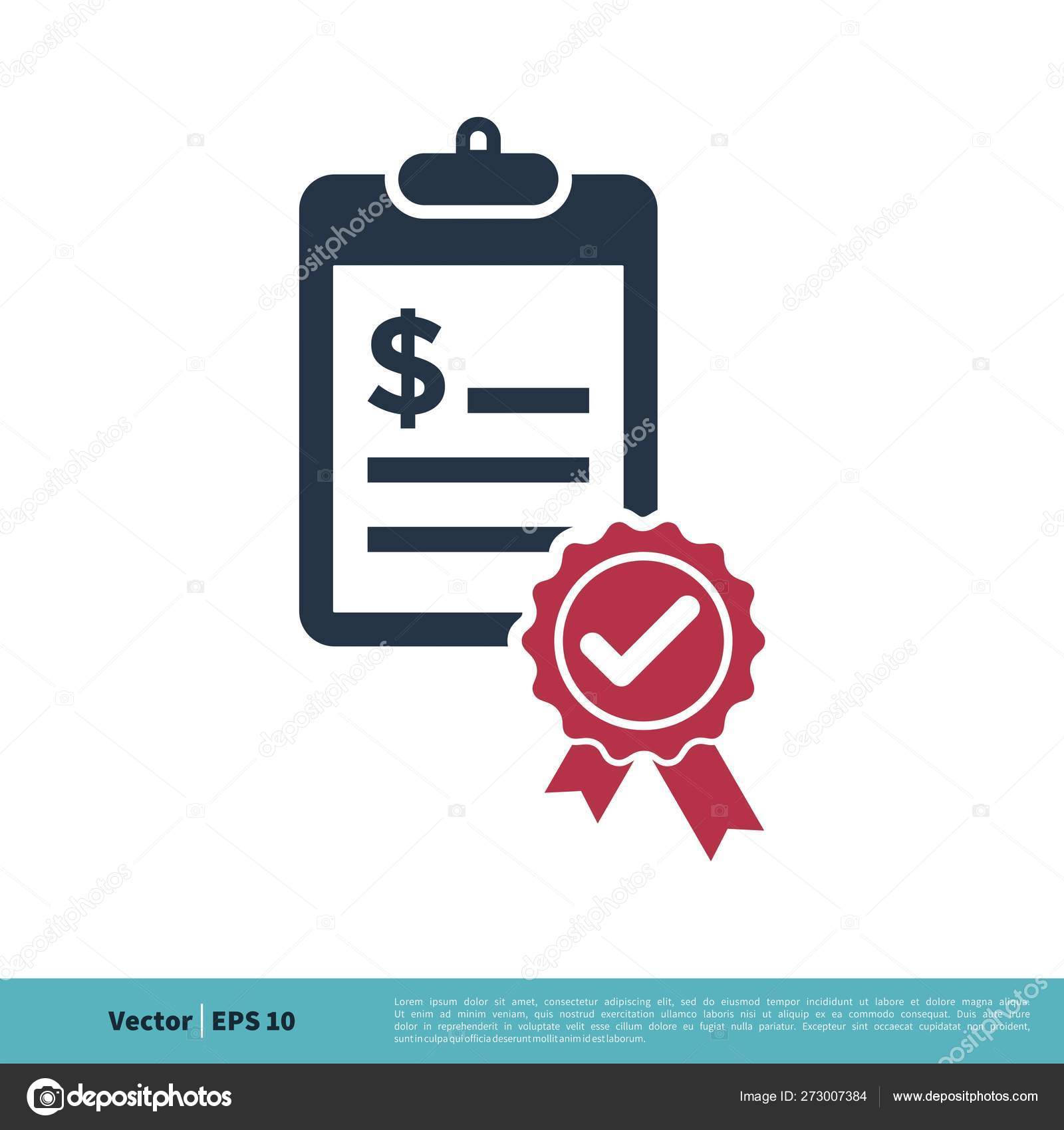 Check Mark Simple Vector Icon Isolated White Background Stock Vector by ...