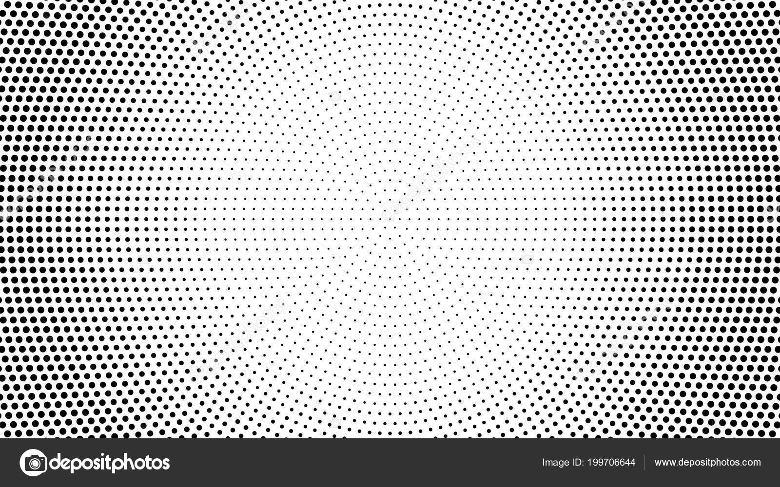 Halftone Dotted Background Halftone Effect Vector Pattern Circle Dots ...