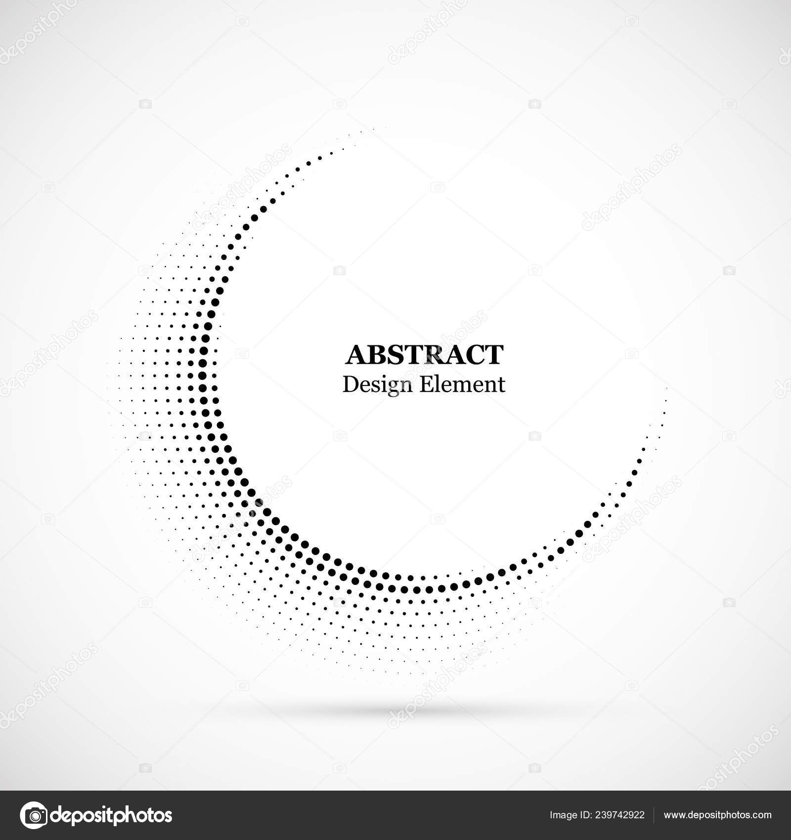 Halftone Dotted Background Circularly Distributed Halftone Effect ... Halftone Dotted Background Circularly Distributed Halftone Effect ...