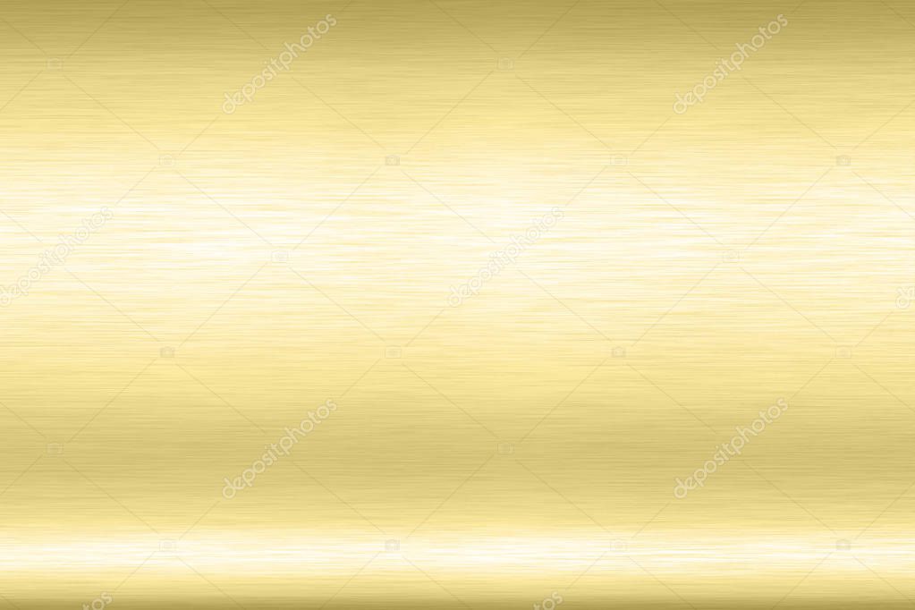 Resumen Brillante lámina lisa metal Color oro fondo Brillante vintage ...