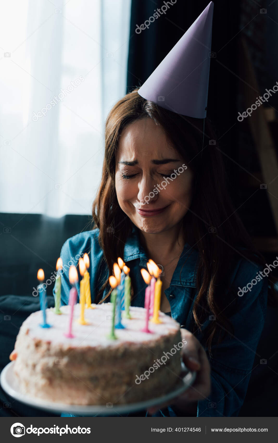 Crying Birthday Girl