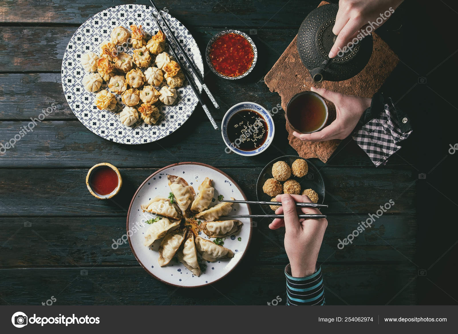 Dim sum party set Stock Photo by ©NatashaBreen 254062974