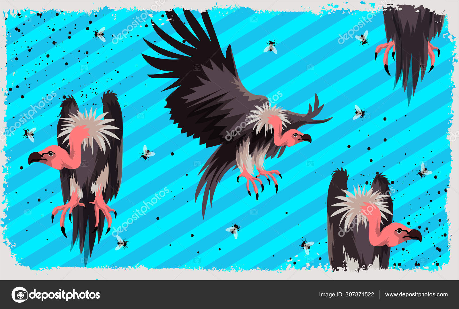 Evil Vulture Cartoon